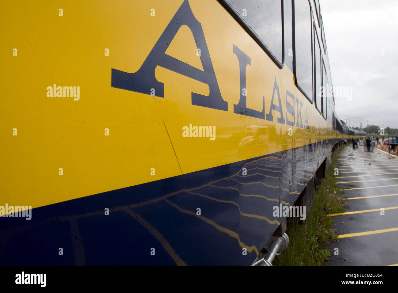 Alaska logo hi-res stock photography and images - Alamy
