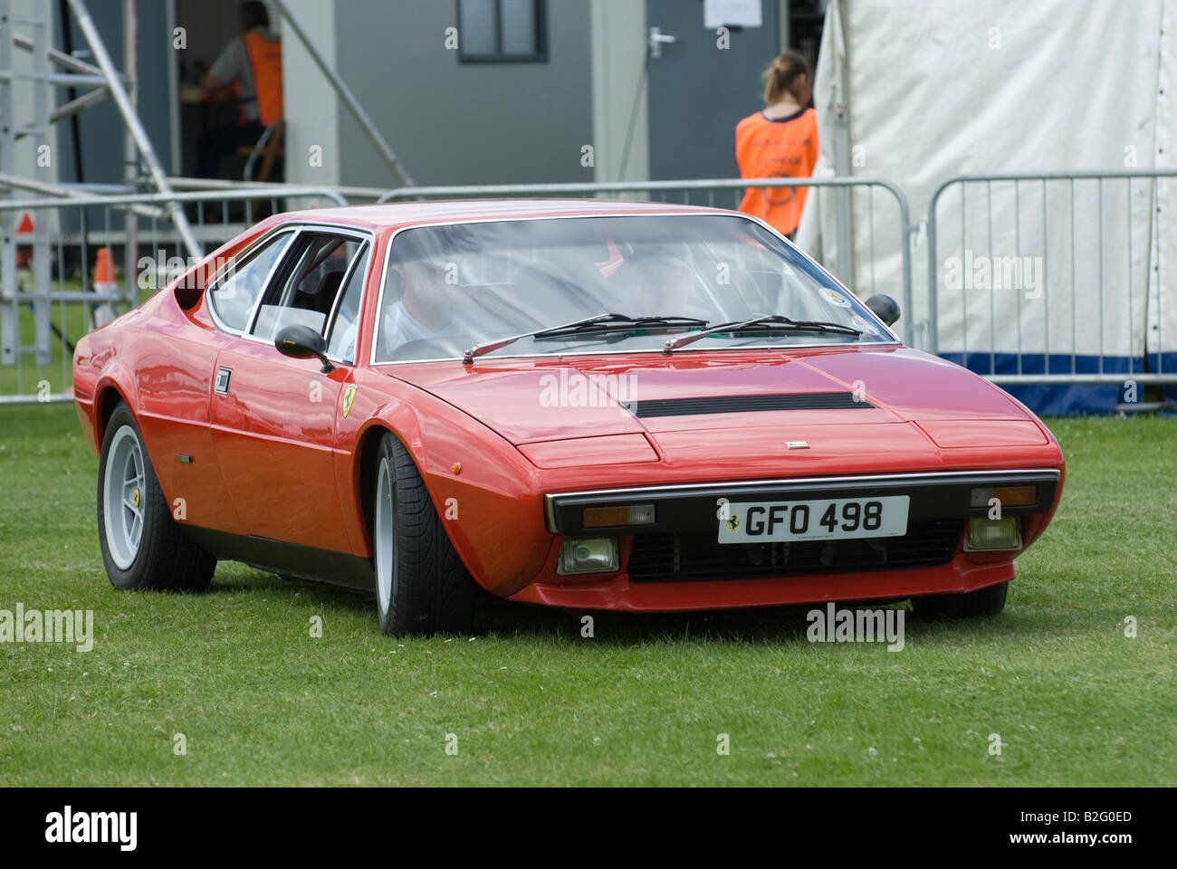 Ferrari Dino 308 GT4 on parade at autoshow Stock Photo - Alamy