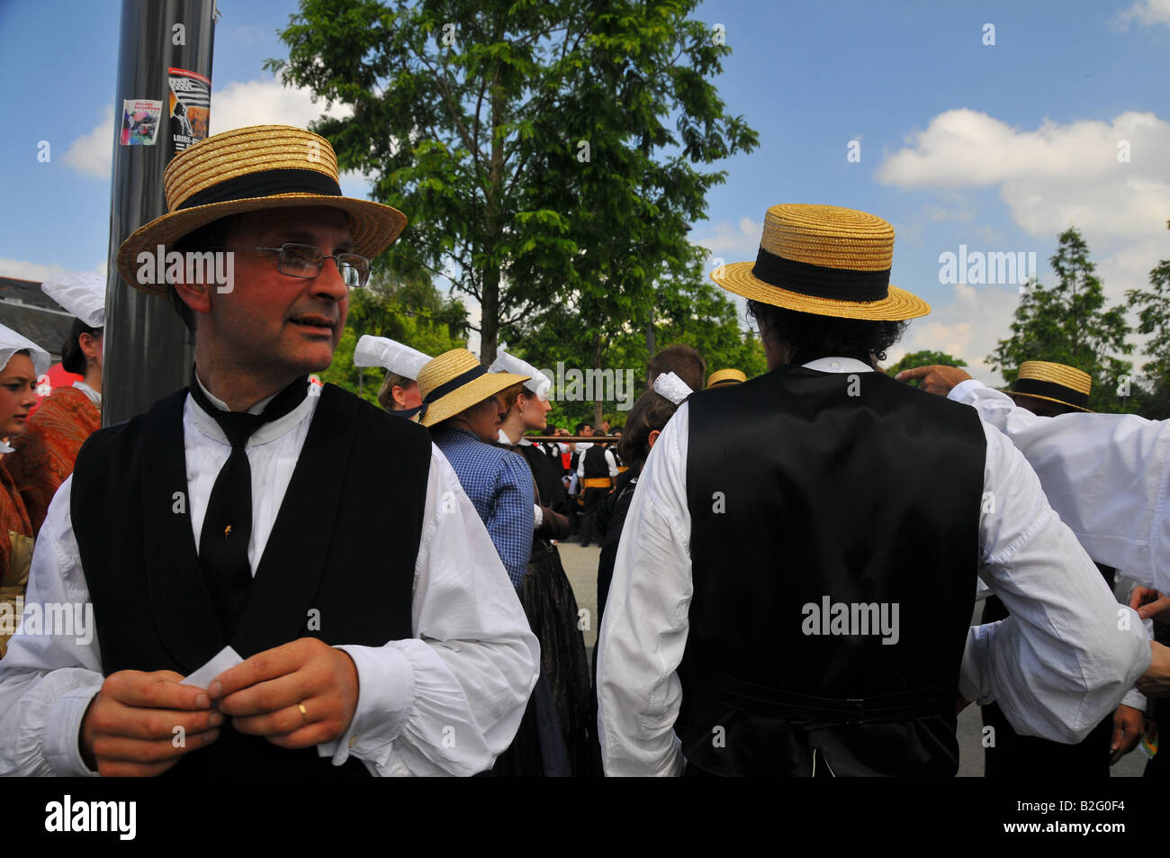 French Men Dressed Traditional High Resolution Stock Photography and ...