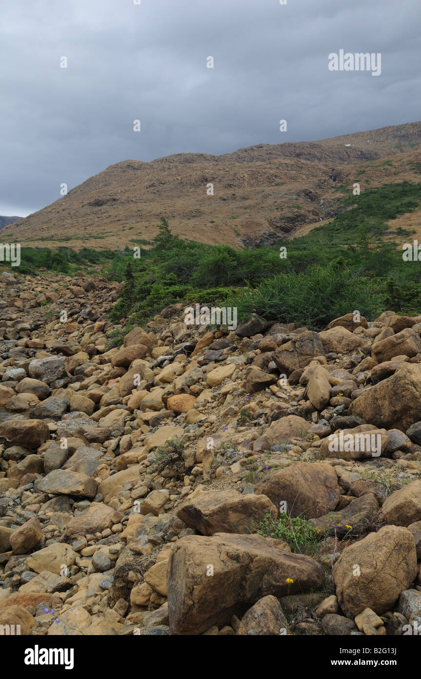 Tablelands in Gros Morne National Park, Newfoundland, are portions of ...