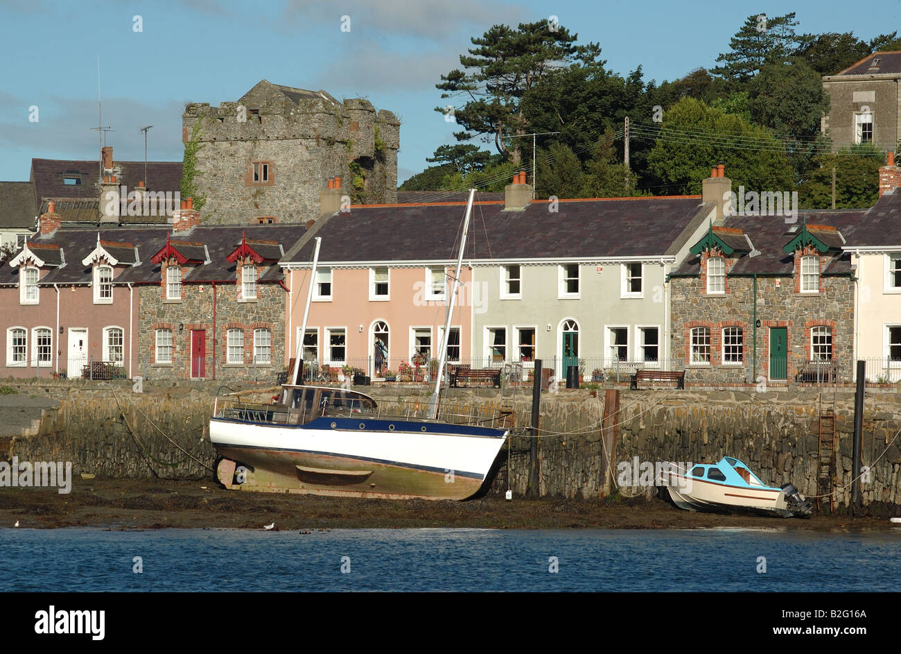 Strangford Village, Strangford Lough Northern Ireland Stock Photo - Alamy
