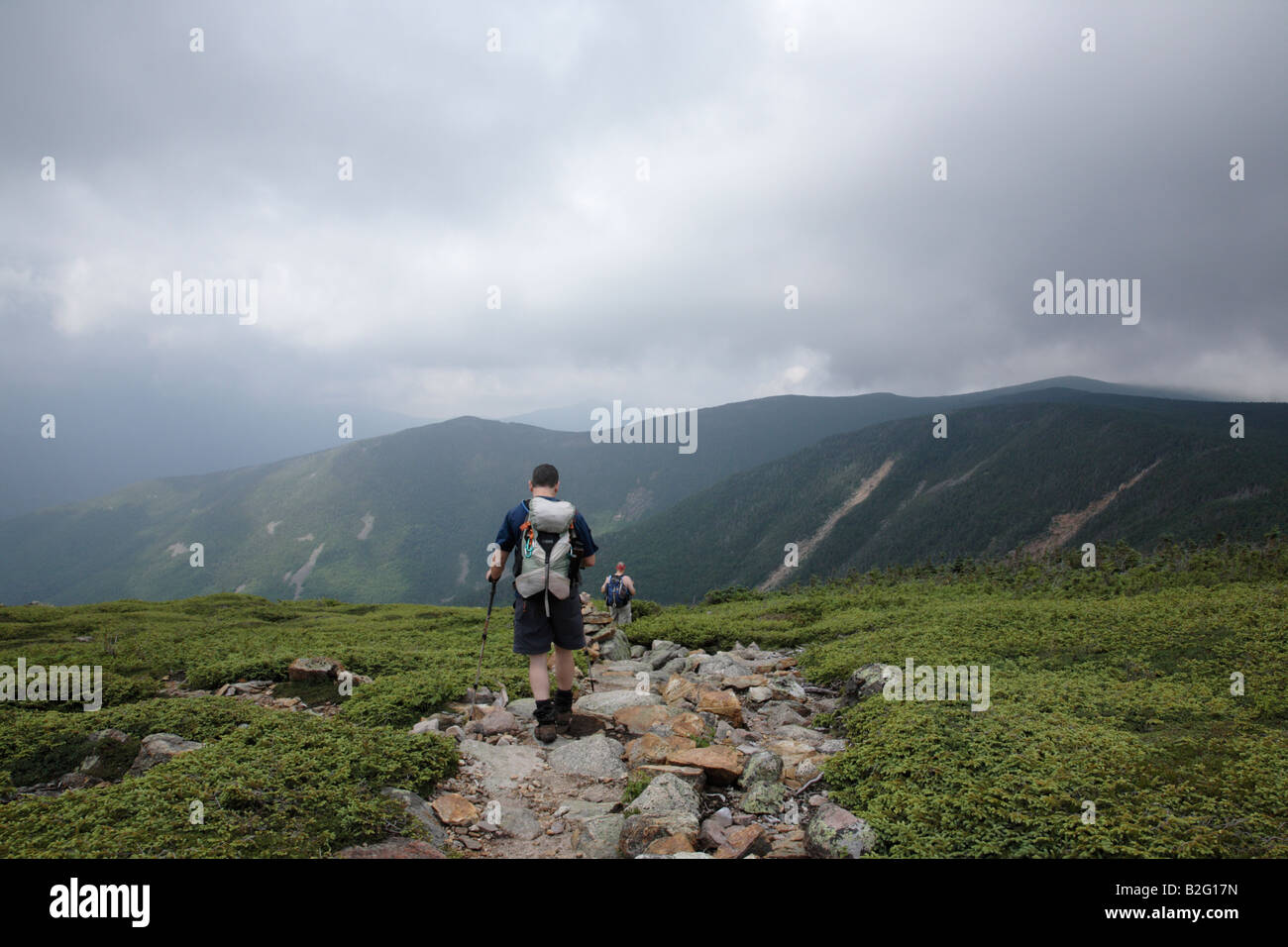 Appalachian Trail ...White Mountains New Hampshire USA Stock Photo - Alamy