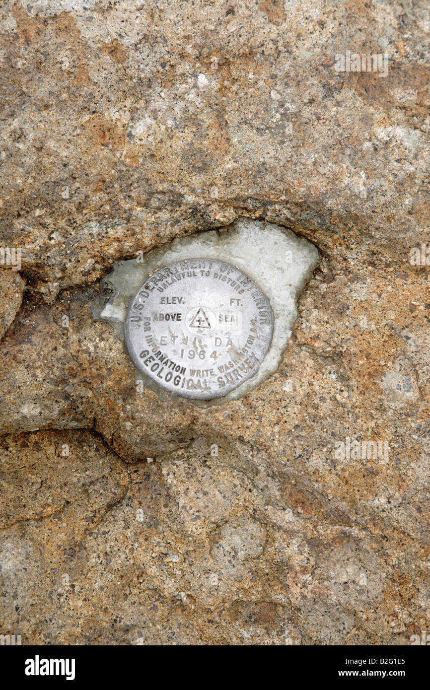 Mount Bond in the Pemigewasset Wilderness during the summer months ...