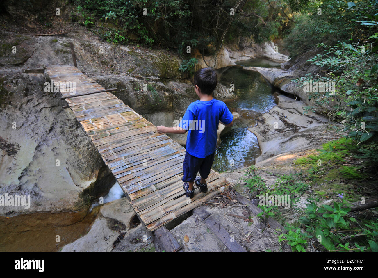 Facing your fear Stock Photo - Alamy