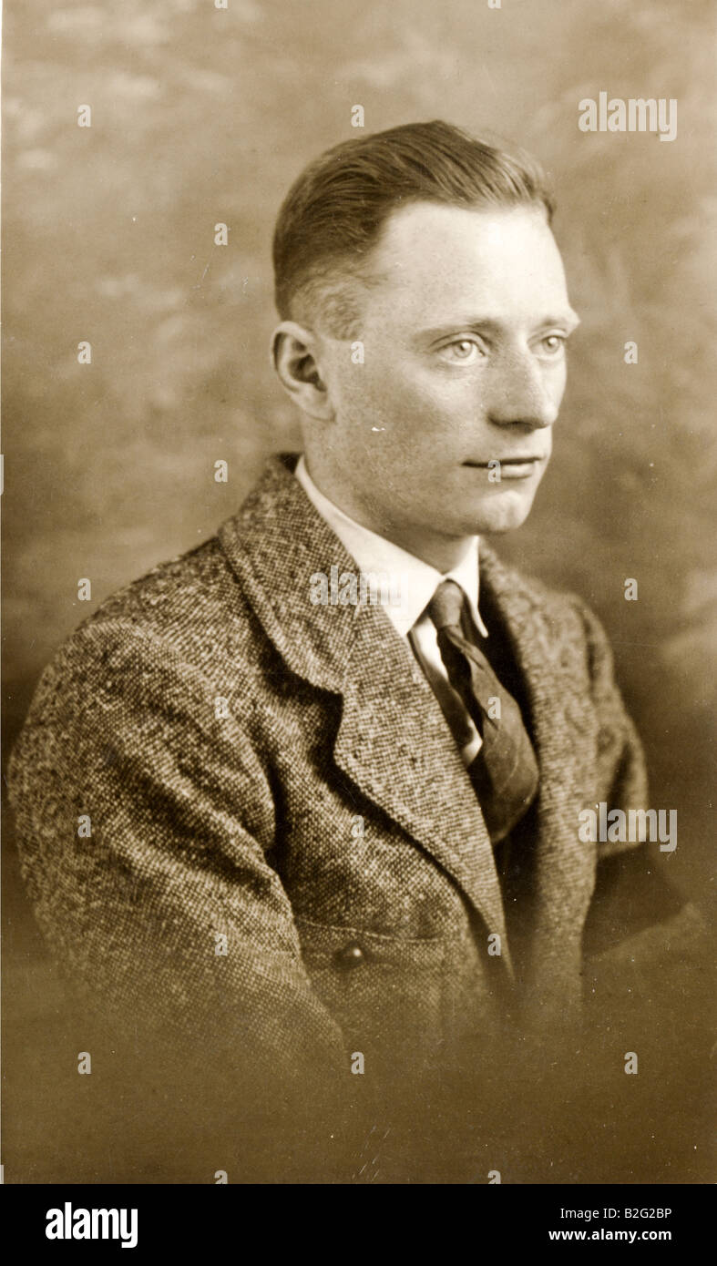 1920s portrait male hi-res stock photography and images - Alamy