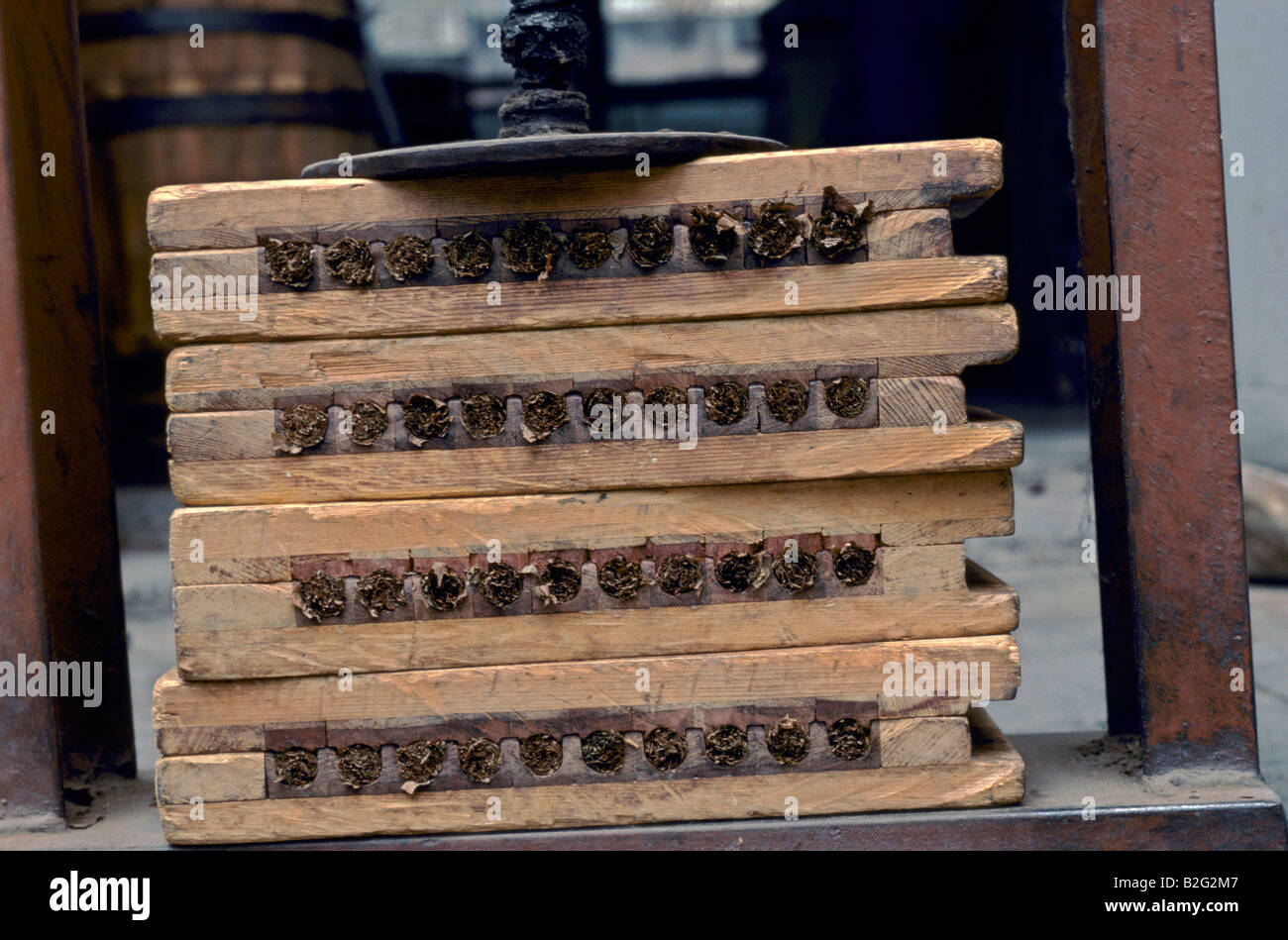 Cigar press hi-res stock photography and images - Alamy