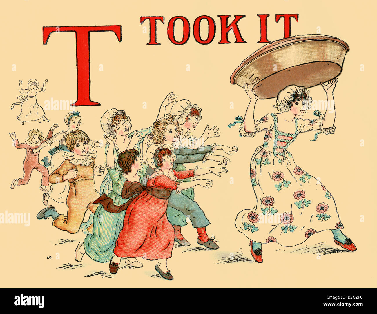 T - Took It Stock Photo - Alamy