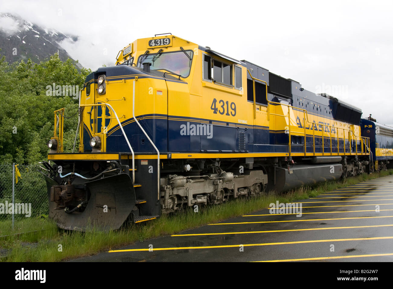 Alaska locomotive hi-res stock photography and images - Alamy