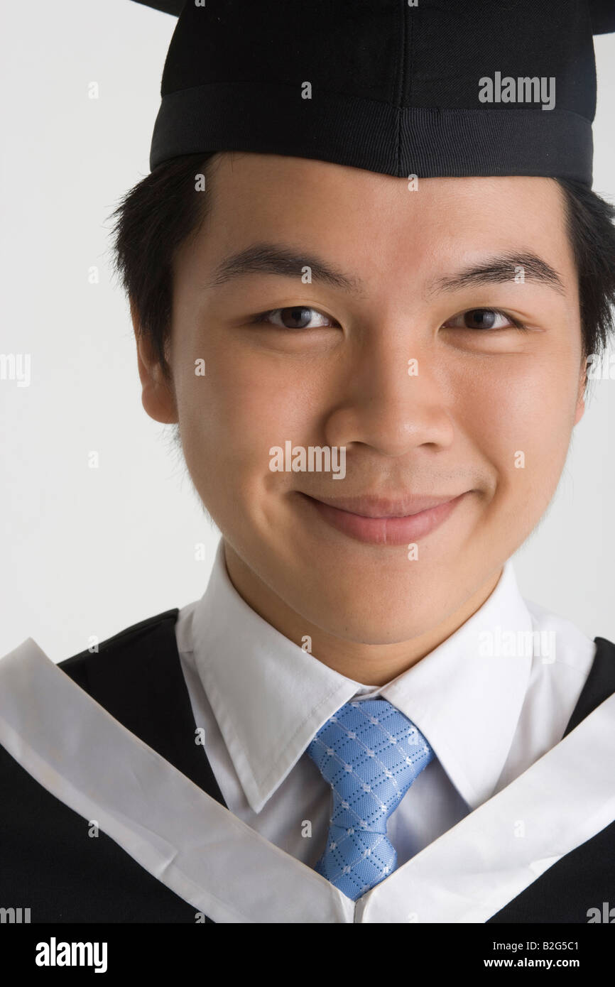 Graduate studio portrait hi-res stock photography and images - Alamy