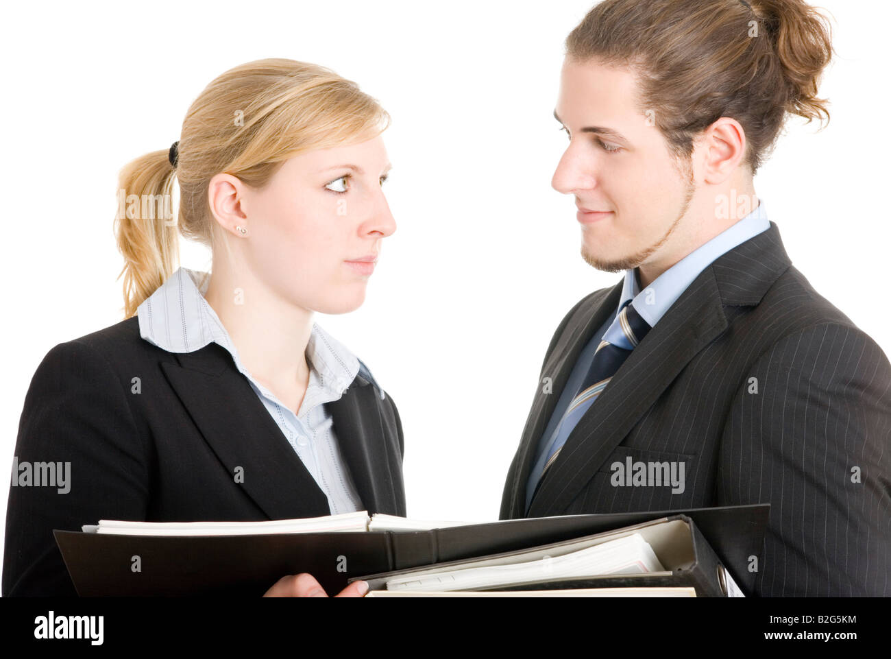 Manager secretary Cut Out Stock Images & Pictures - Alamy