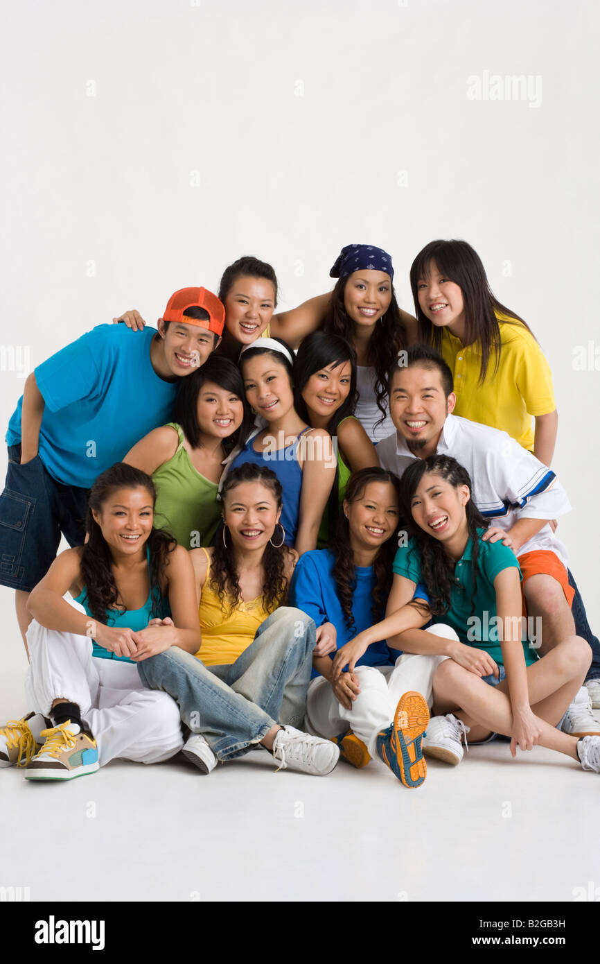 Large group men posing camera hi-res stock photography and images - Alamy