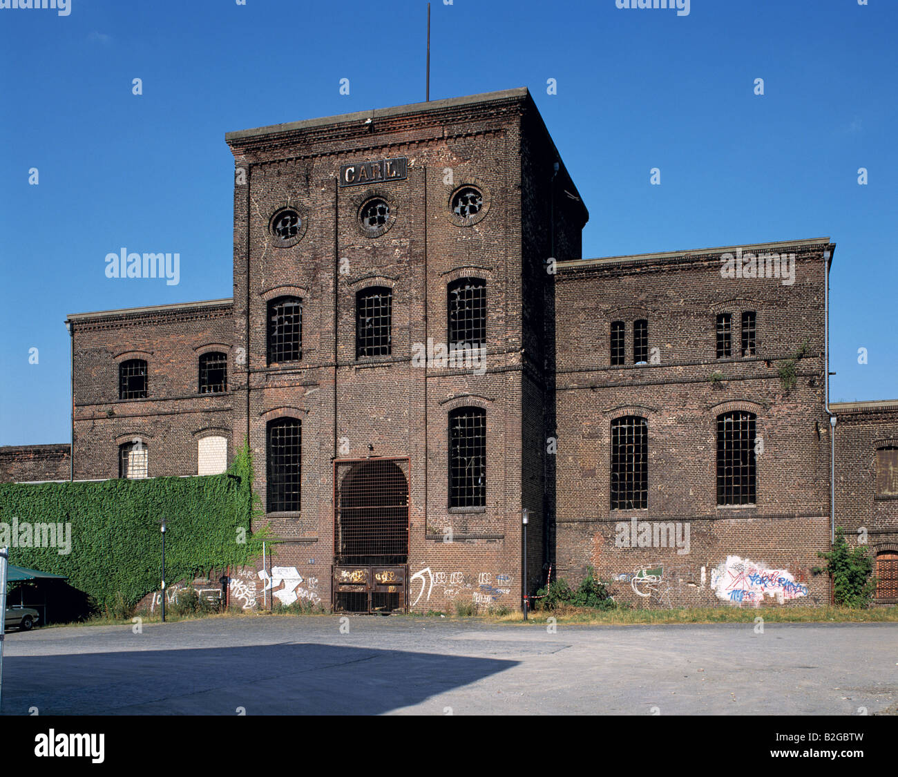 Route der Industriekultur, Zeche Carl in Essen-Altenessen, Malakowturm ...