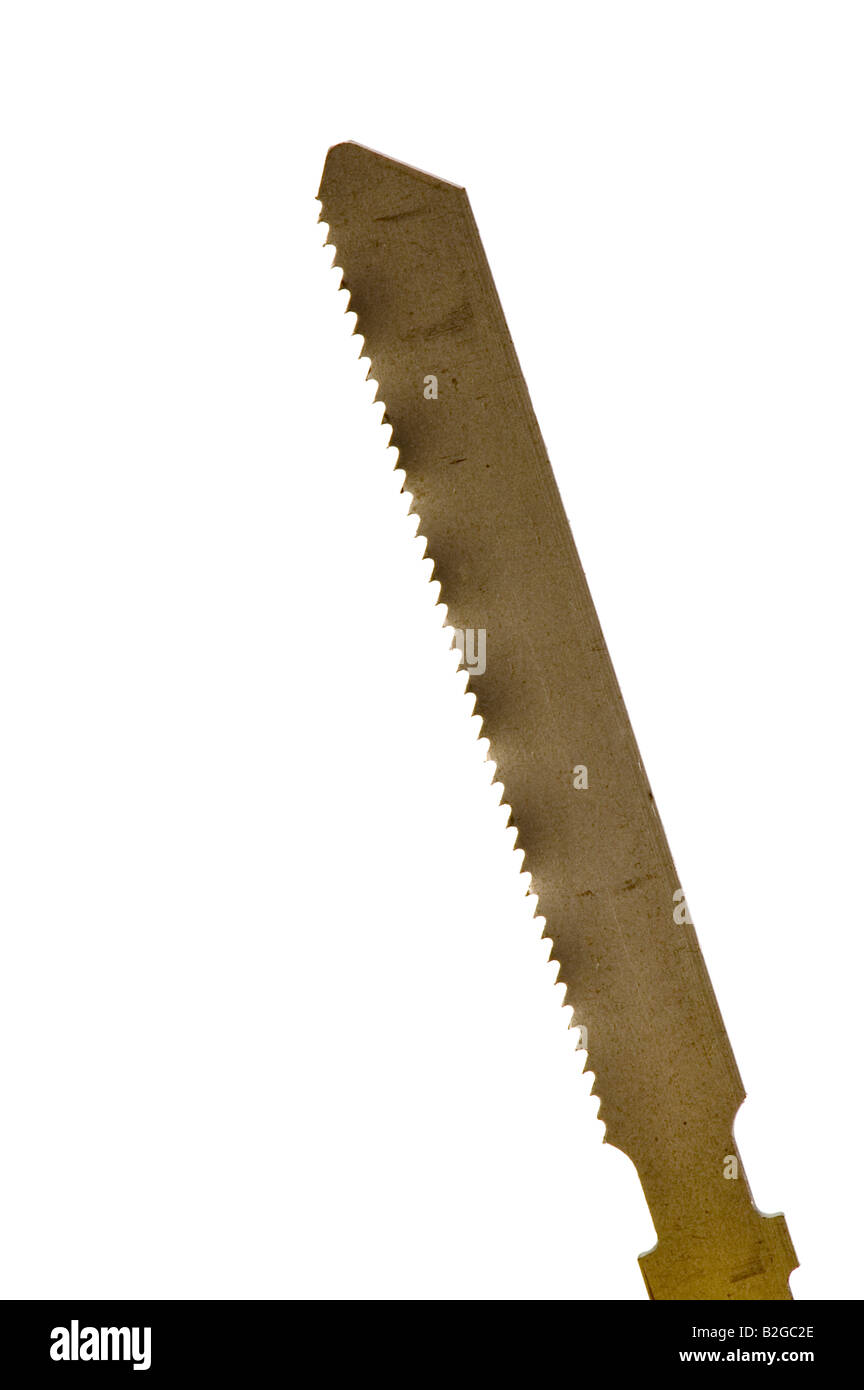 object on white tool small saw Stock Photo - Alamy