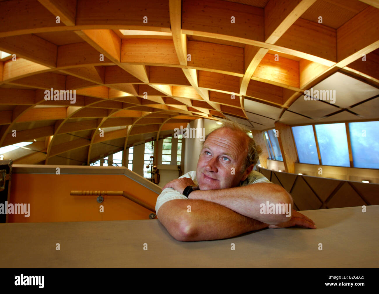 Tim Smit of the Eden Project Stock Photo - Alamy