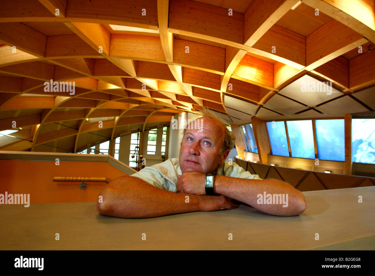 Tim Smit of the Eden Project Stock Photo - Alamy