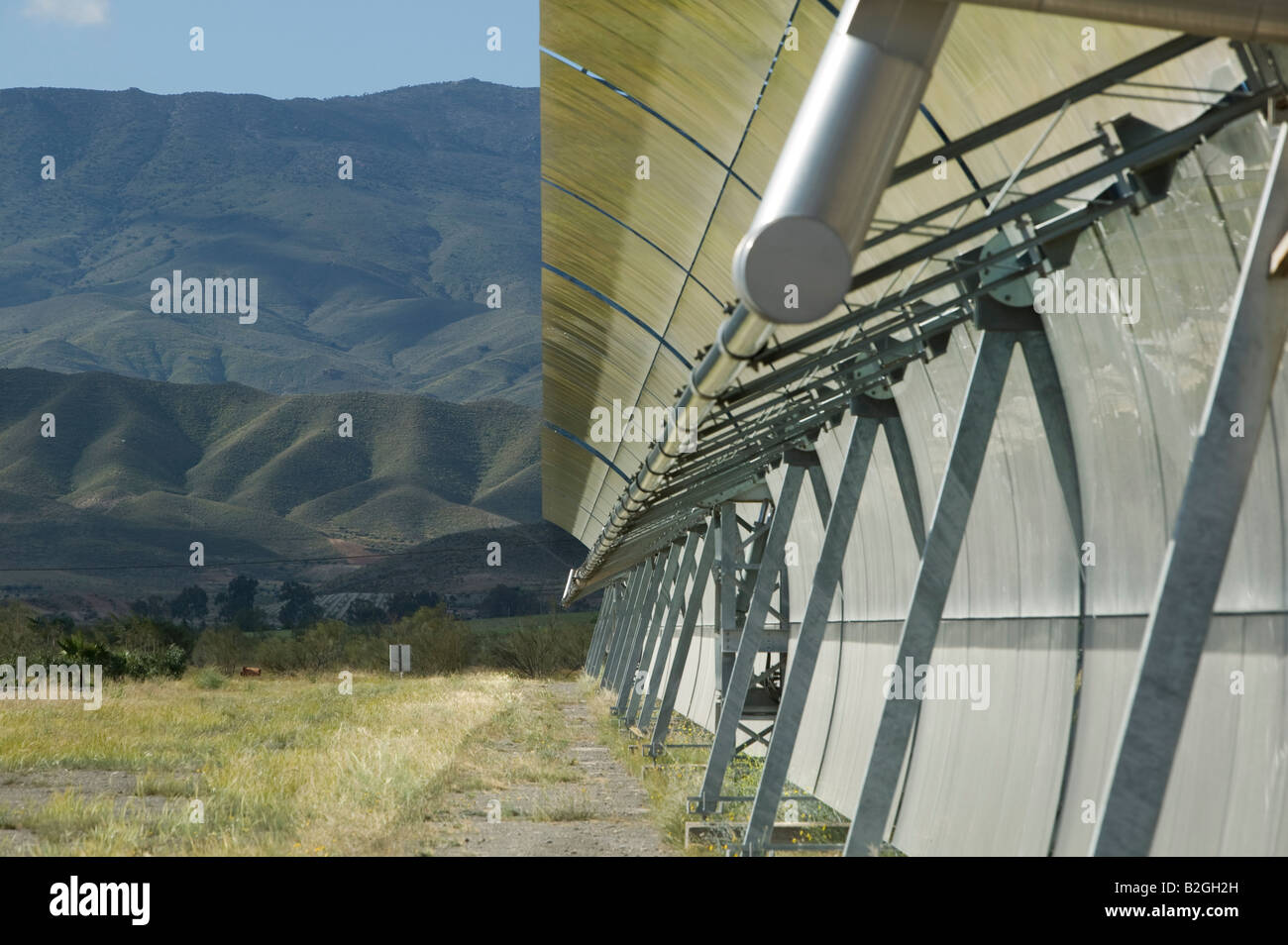 Parabolic troughs hi-res stock photography and images - Alamy