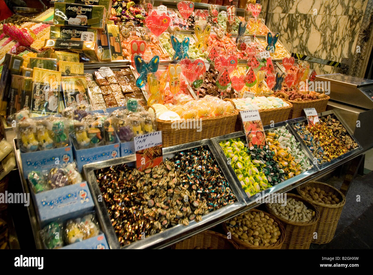 Candy shops spain hi-res stock photography and images - Alamy