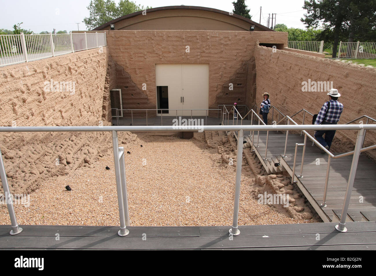 Greece Macedonia Anthemia Macedonian Judgment Tomb or the Great Tomb of ...