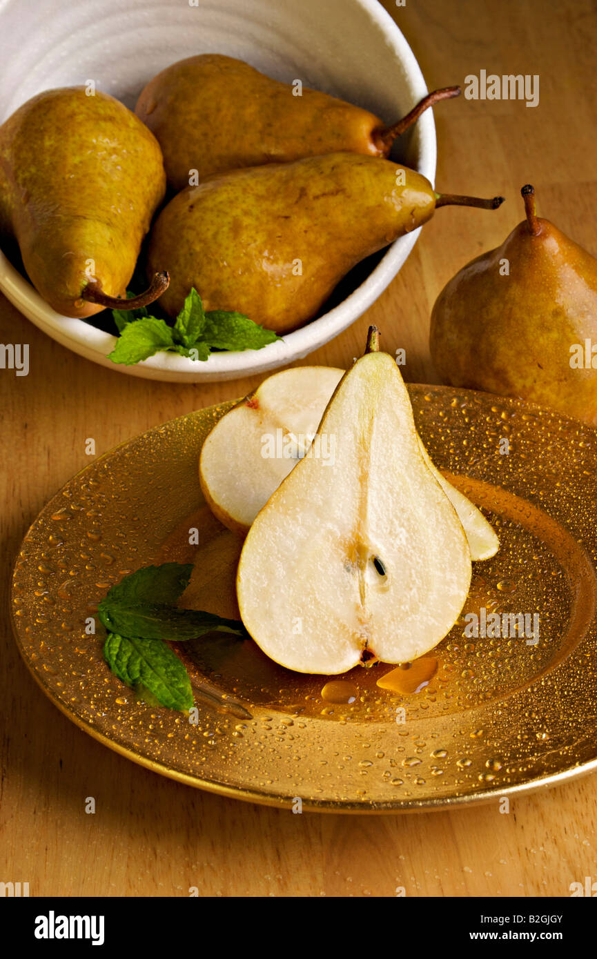 STILL LIFE WITH PEARS Stock Photo - Alamy