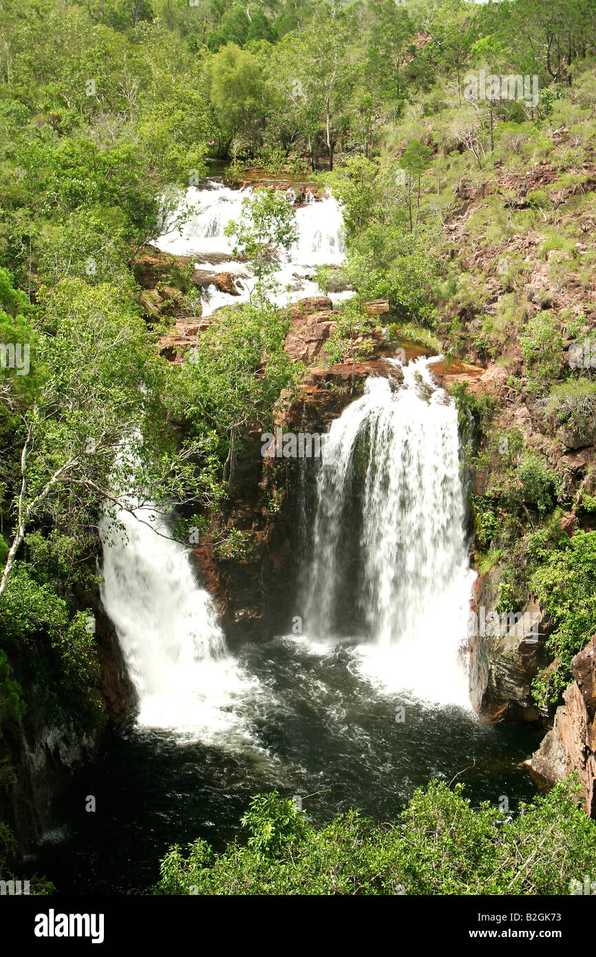 waterfall falls cascade Litchfield np National Park Australia Stock ...