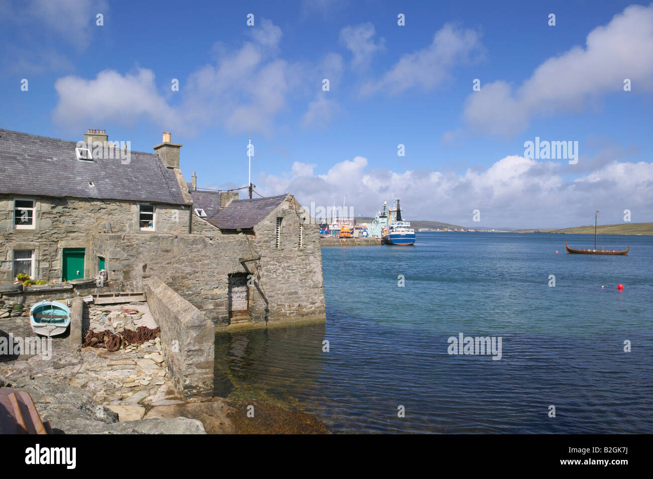 The Lodberries, Lerwick, Shetland Isles, Scotland, UK Stock Photo - Alamy