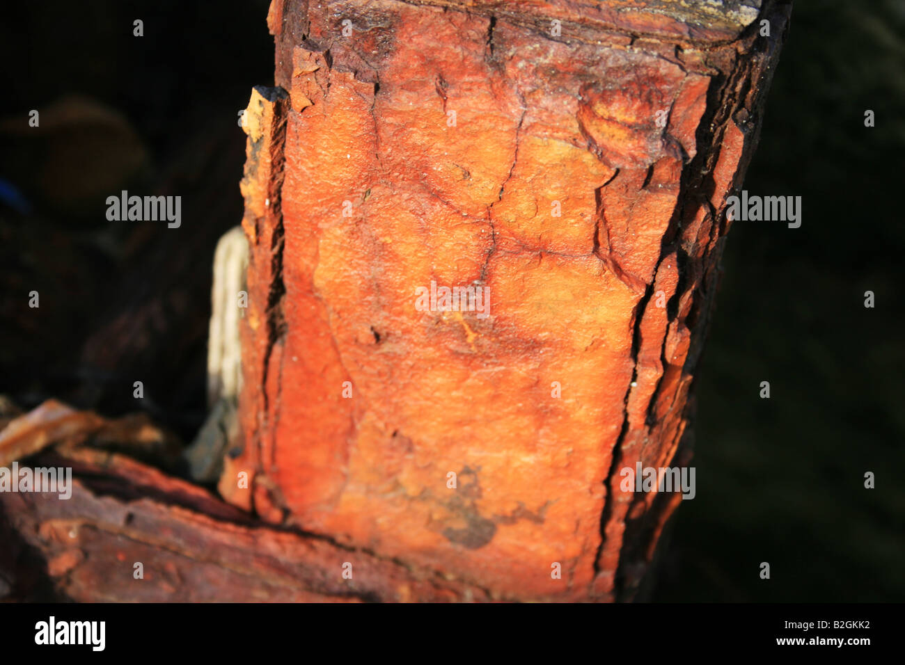 Rust metal railing hi-res stock photography and images - Alamy
