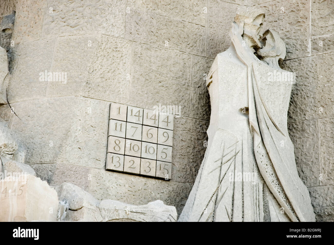 Sagrada Familia cryptogram 16 numbers 310 combinations - 33 Christ's ...