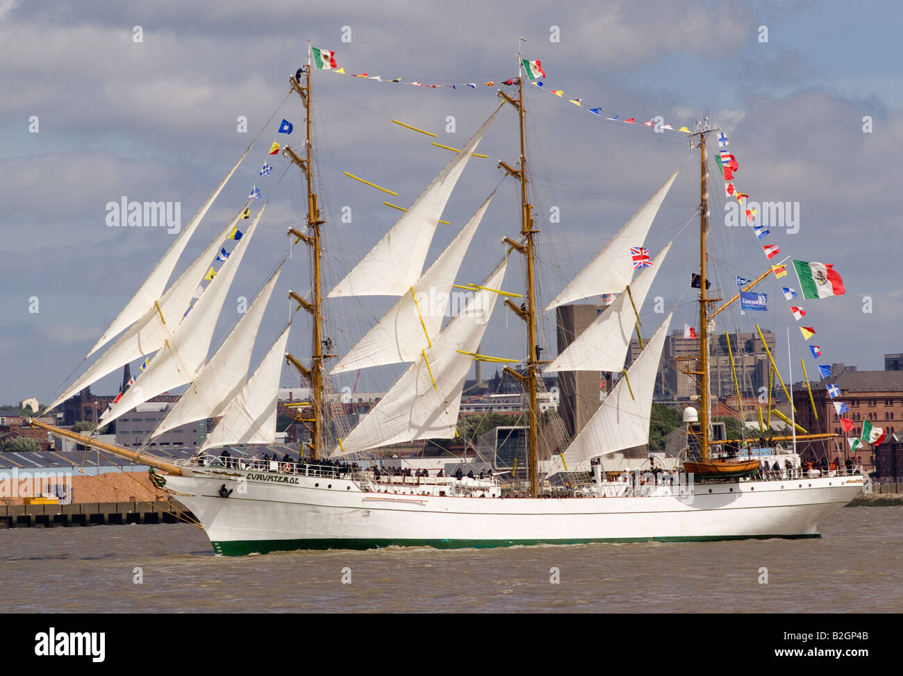 Cuauhtemoc mexican sailing boat in hi-res stock photography and images ...