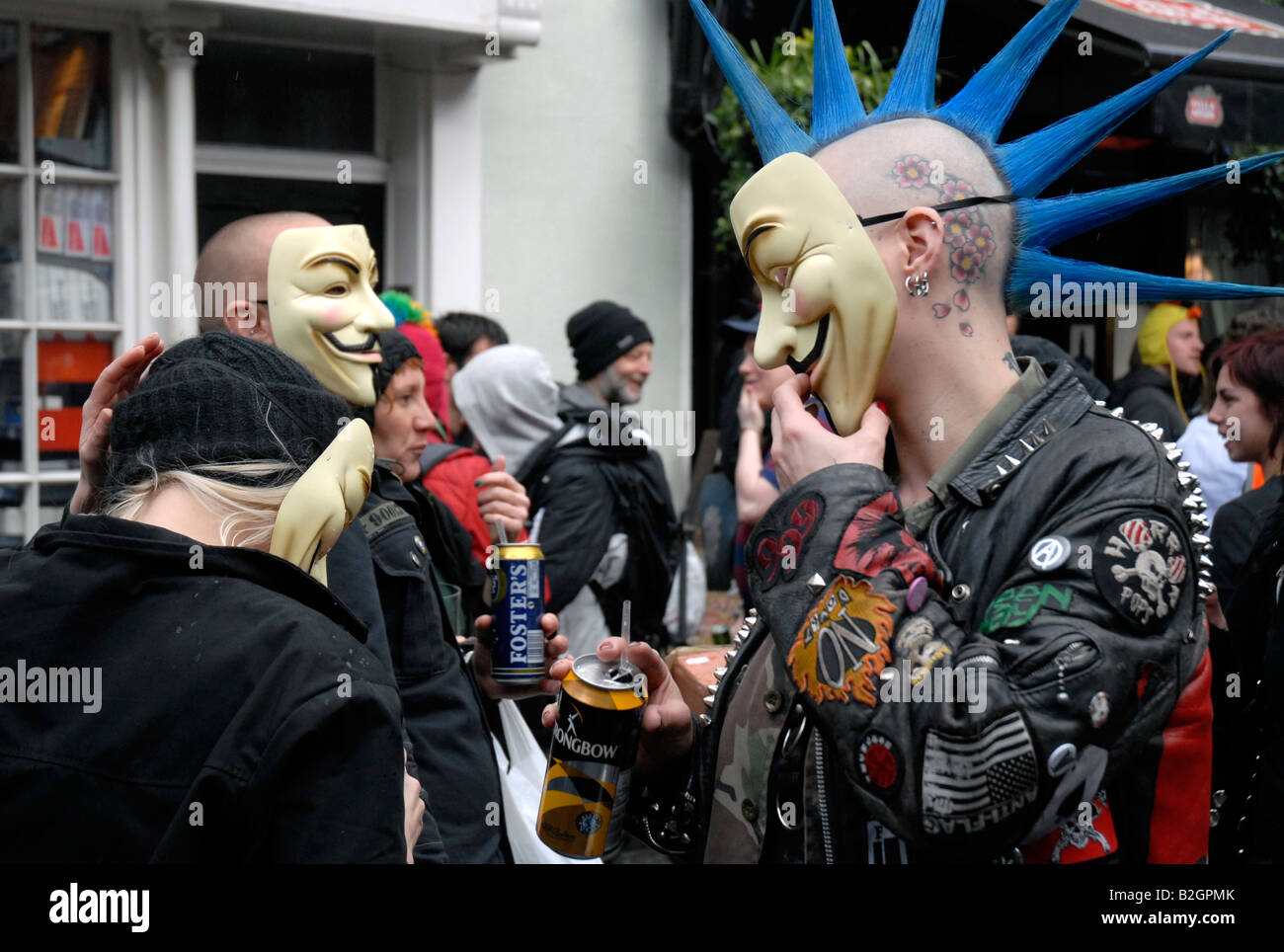 Punk anarchist hi-res stock photography and images - Alamy