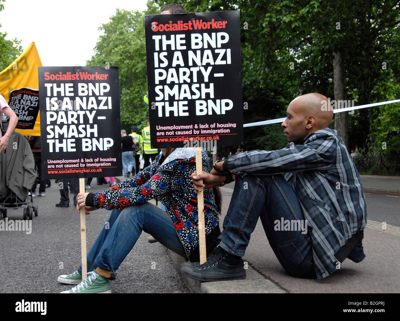 Black national party bnp hi-res stock photography and images - Alamy