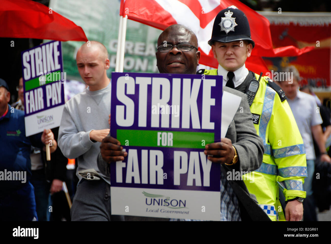 Fair pay unison hi-res stock photography and images - Alamy