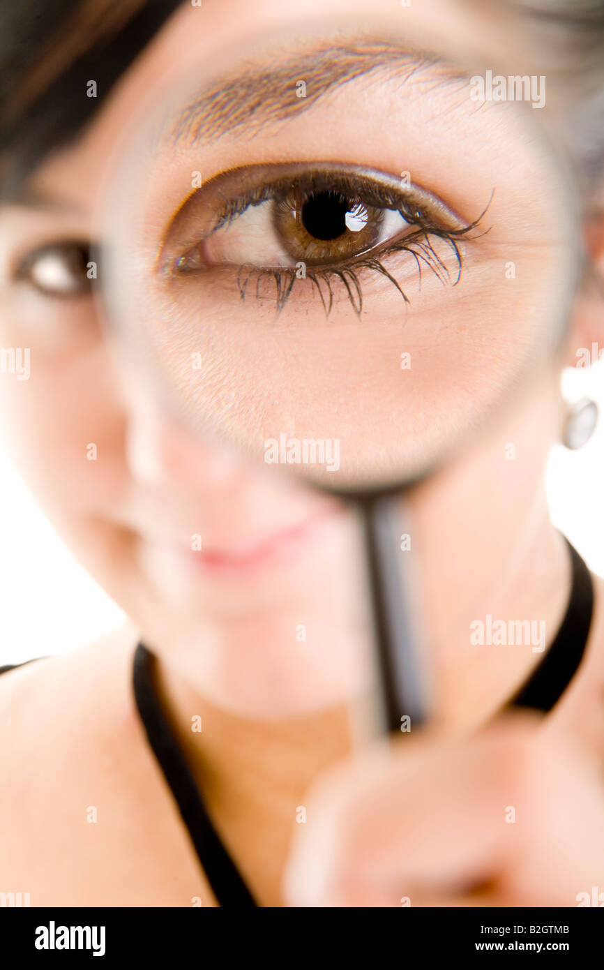 Lupe icon image hi-res stock photography and images - Alamy