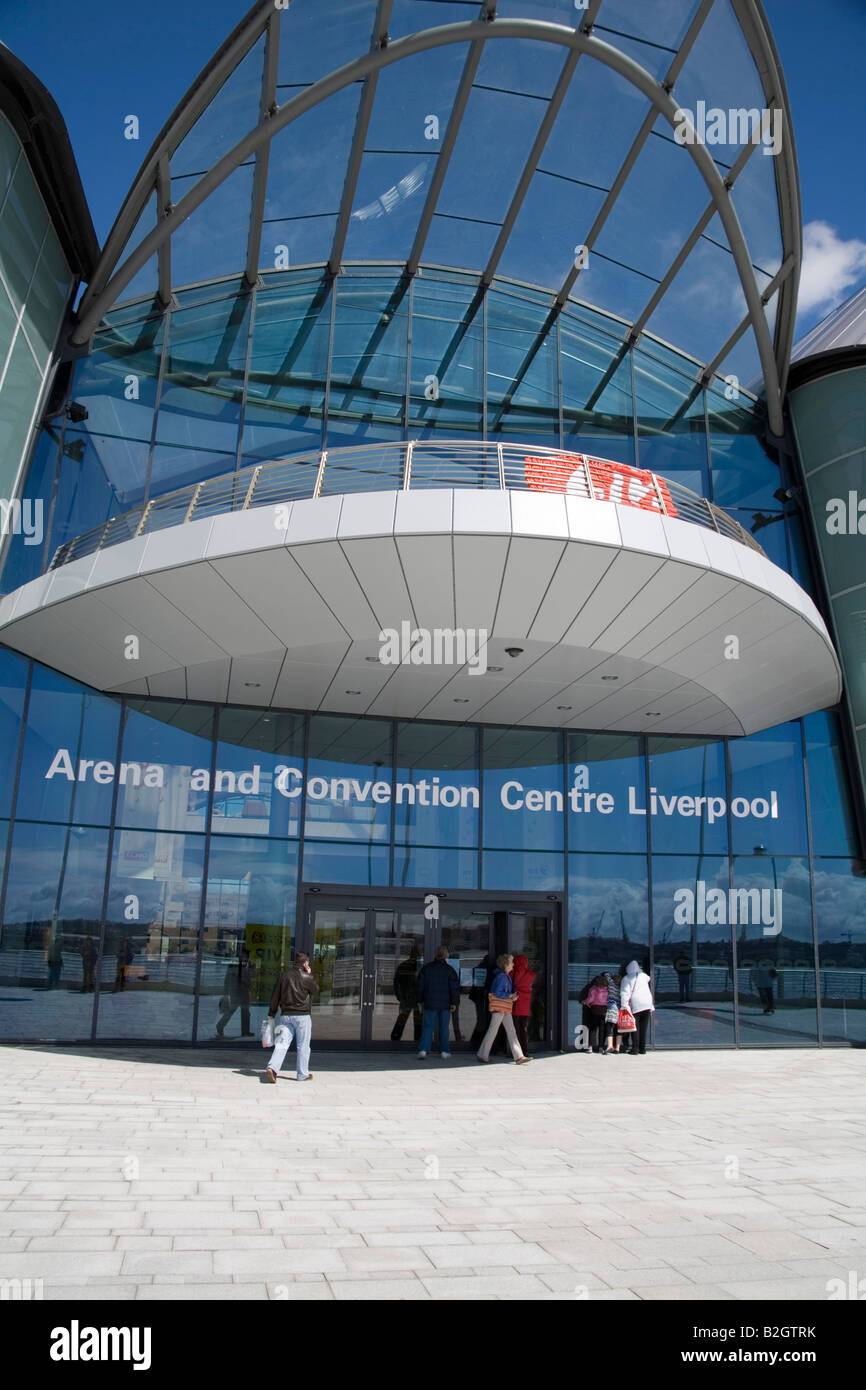 Liverpool Merseyside England UK July Arena and Convention Centre front ...