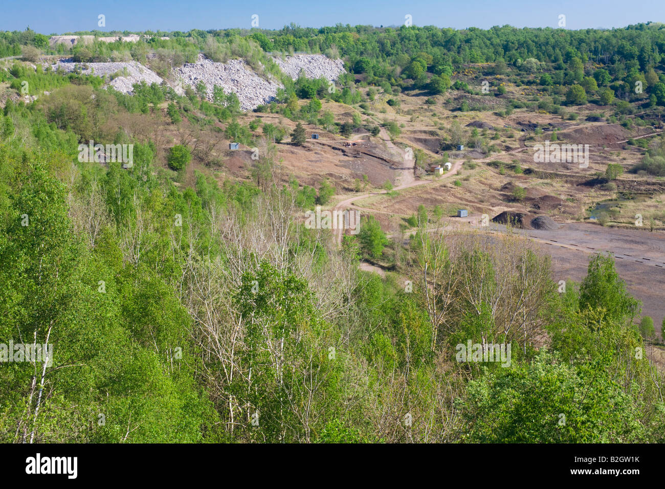 Grube Messel hesse Germany place of discovery fossils Stock Photo - Alamy