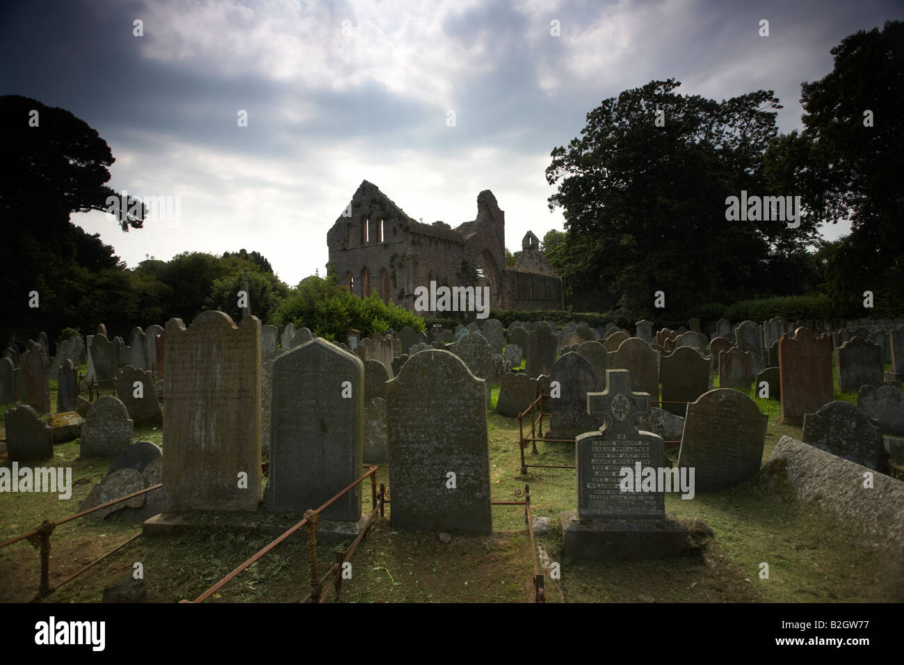 Greyabbey graveyard hi-res stock photography and images - Alamy