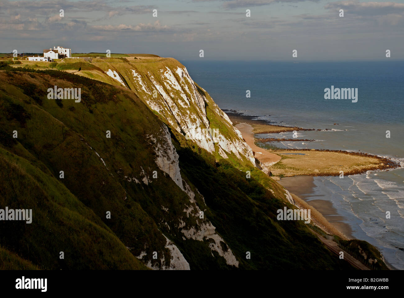 Folkestone cliffs, UK Stock Photo - Alamy