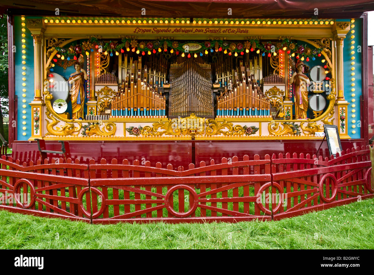 Gavioli Fair Organ Stock Photo - Alamy