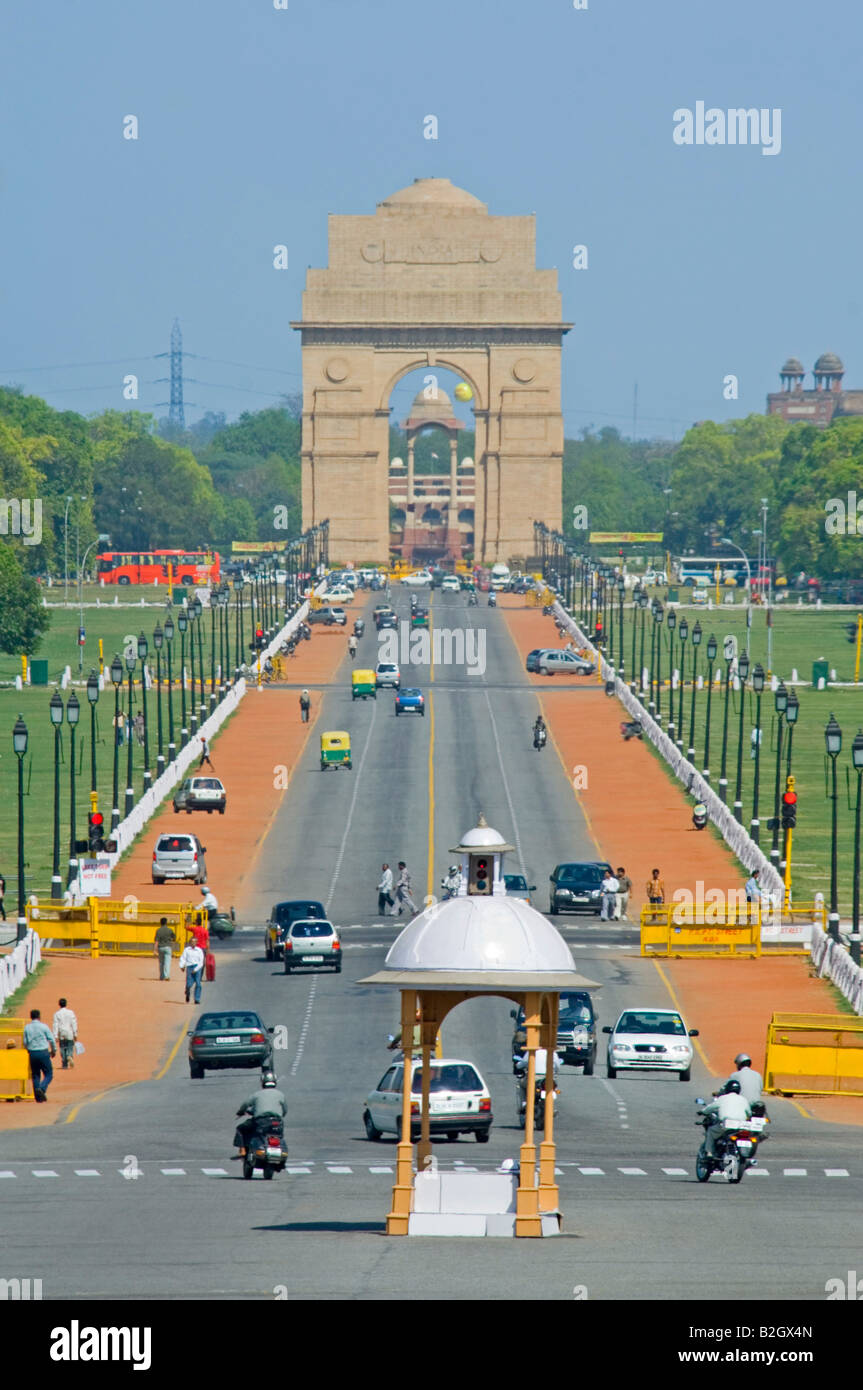India gate delhi view hi-res stock photography and images - Alamy