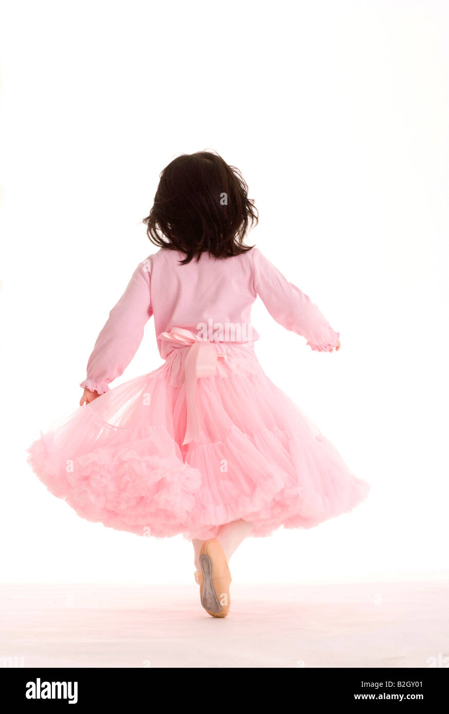 Child playing at ballerina hi-res stock photography and images - Alamy