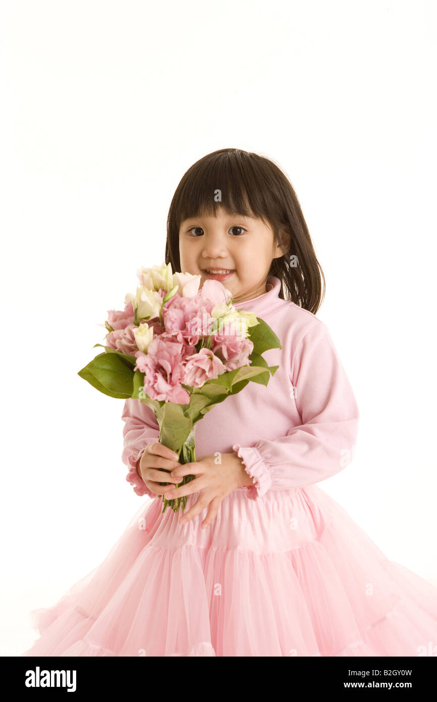 Ballerina holding flowers hi-res stock photography and images - Alamy