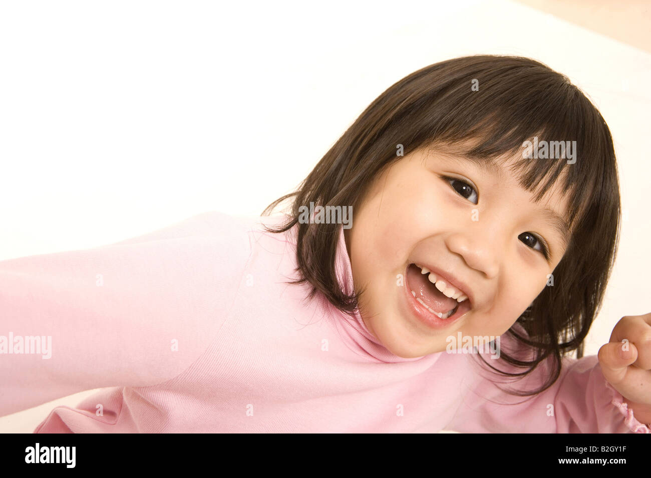 Portrait of a ballet dancer smiling Stock Photo - Alamy