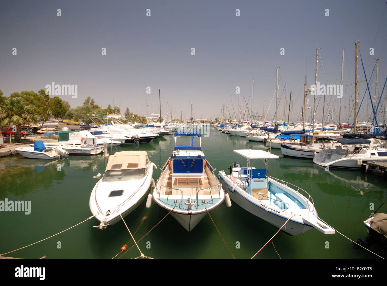 CYPRUS. Boats in Larnaca Marina Stock Photo - Alamy