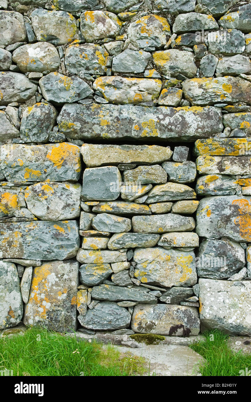 Traditional old stone farm building Snowdonia National Park Gwynedd UK ...