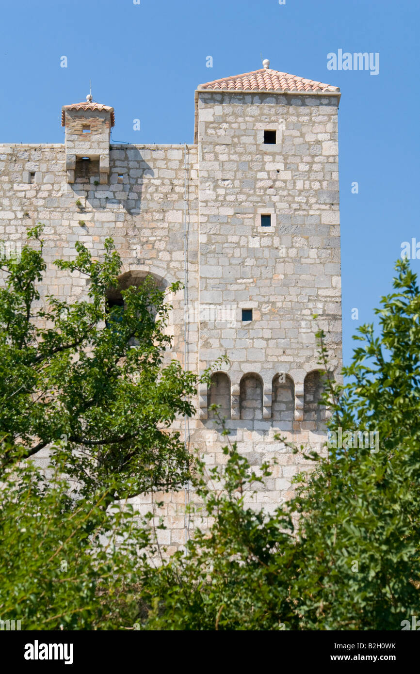 Nehaj tower atop Senj in Croatia Stock Photo - Alamy