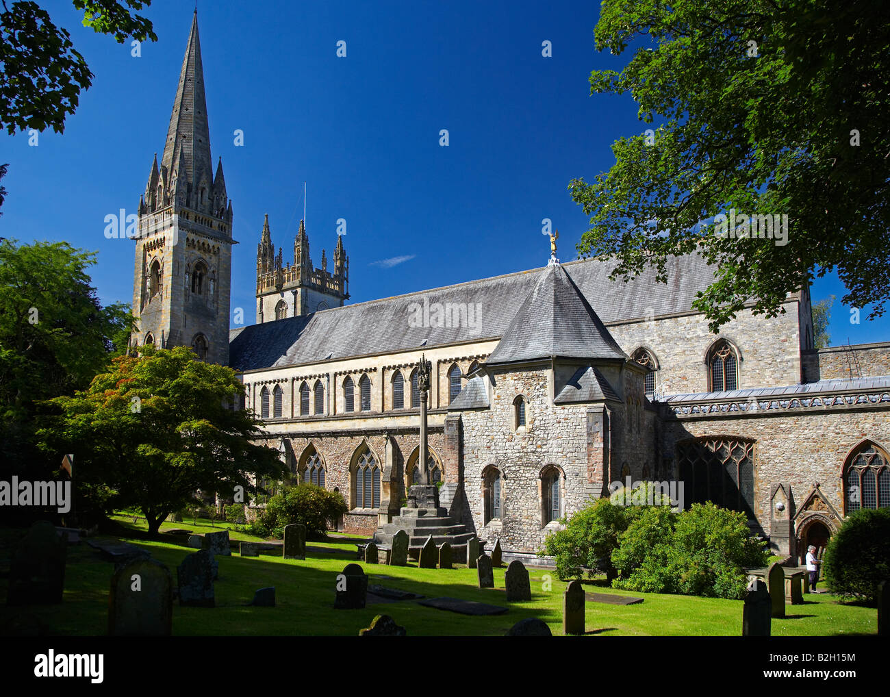 Llandaff cathedral cardiff south wales hi-res stock photography and ...