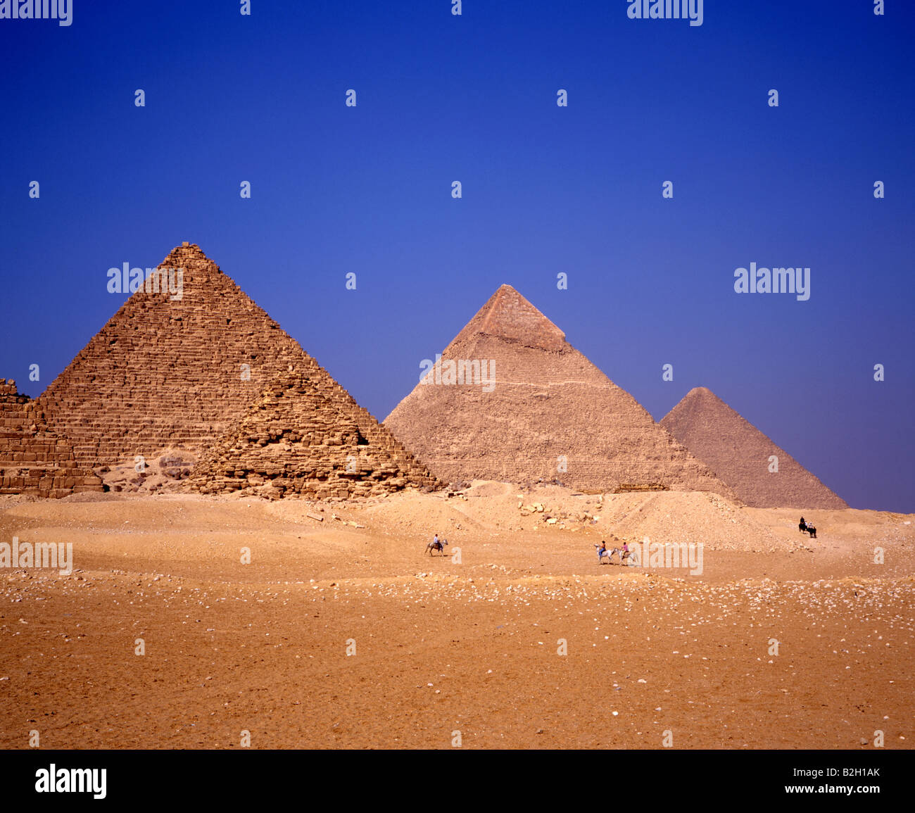 The Pyramids of Giza, Cairo, Egypt Stock Photo - Alamy