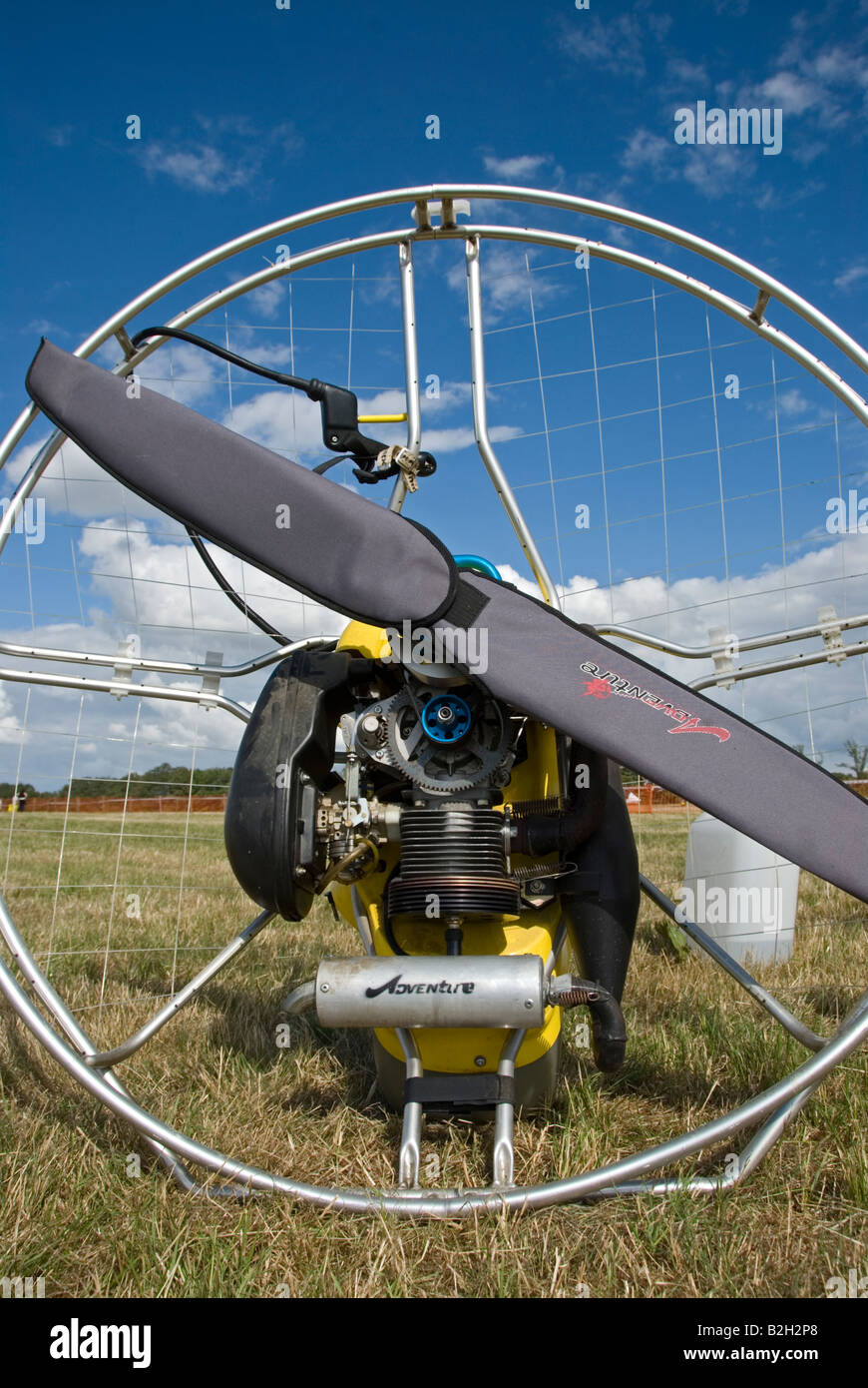 Autogyro engine propeller hi-res stock photography and images - Alamy