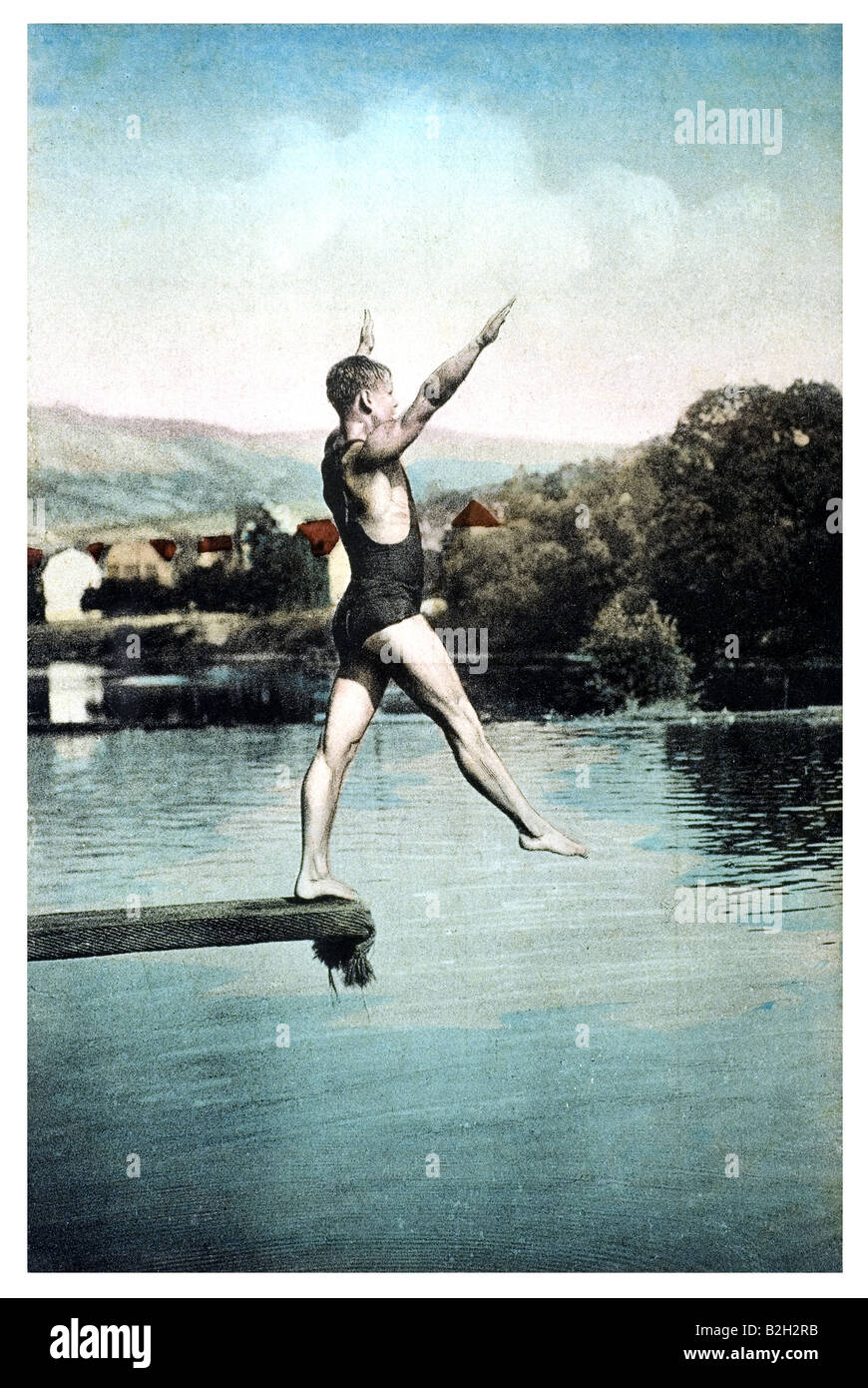 Victorian swimming hi-res stock photography and images - Alamy
