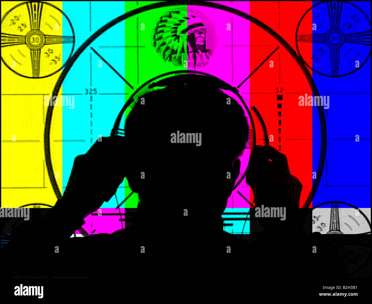 Television color hi-res stock photography and images - Alamy