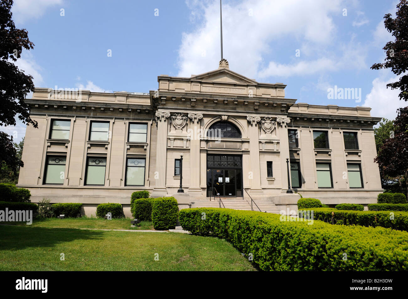 Port Huron Michigan Museum for arts history marine heritage Stock Photo ...